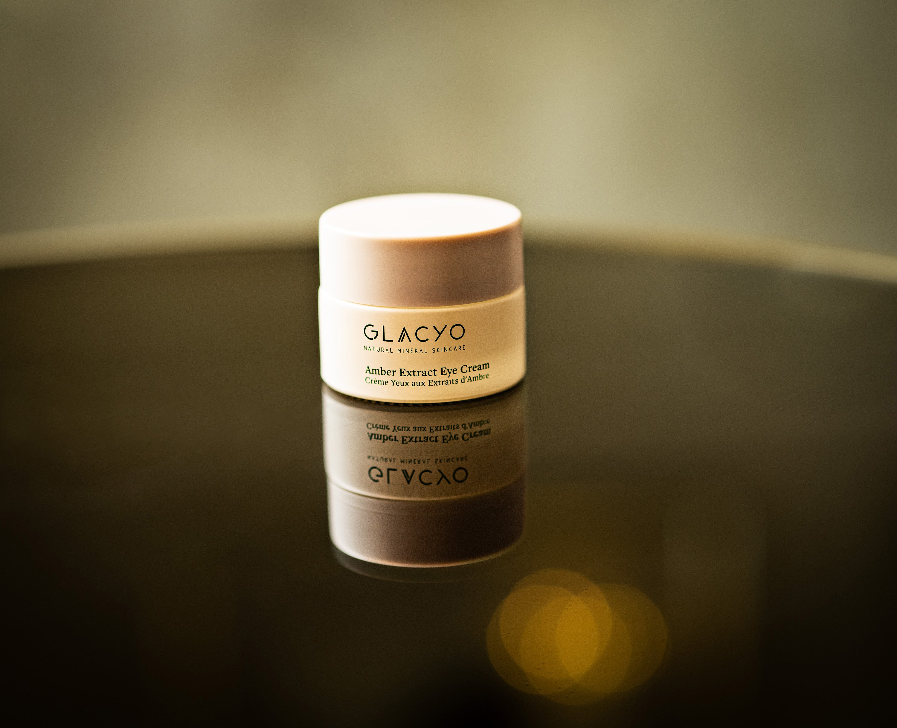 Amber Extract Eye Cream by GLACYO Natural Mineral Skincare