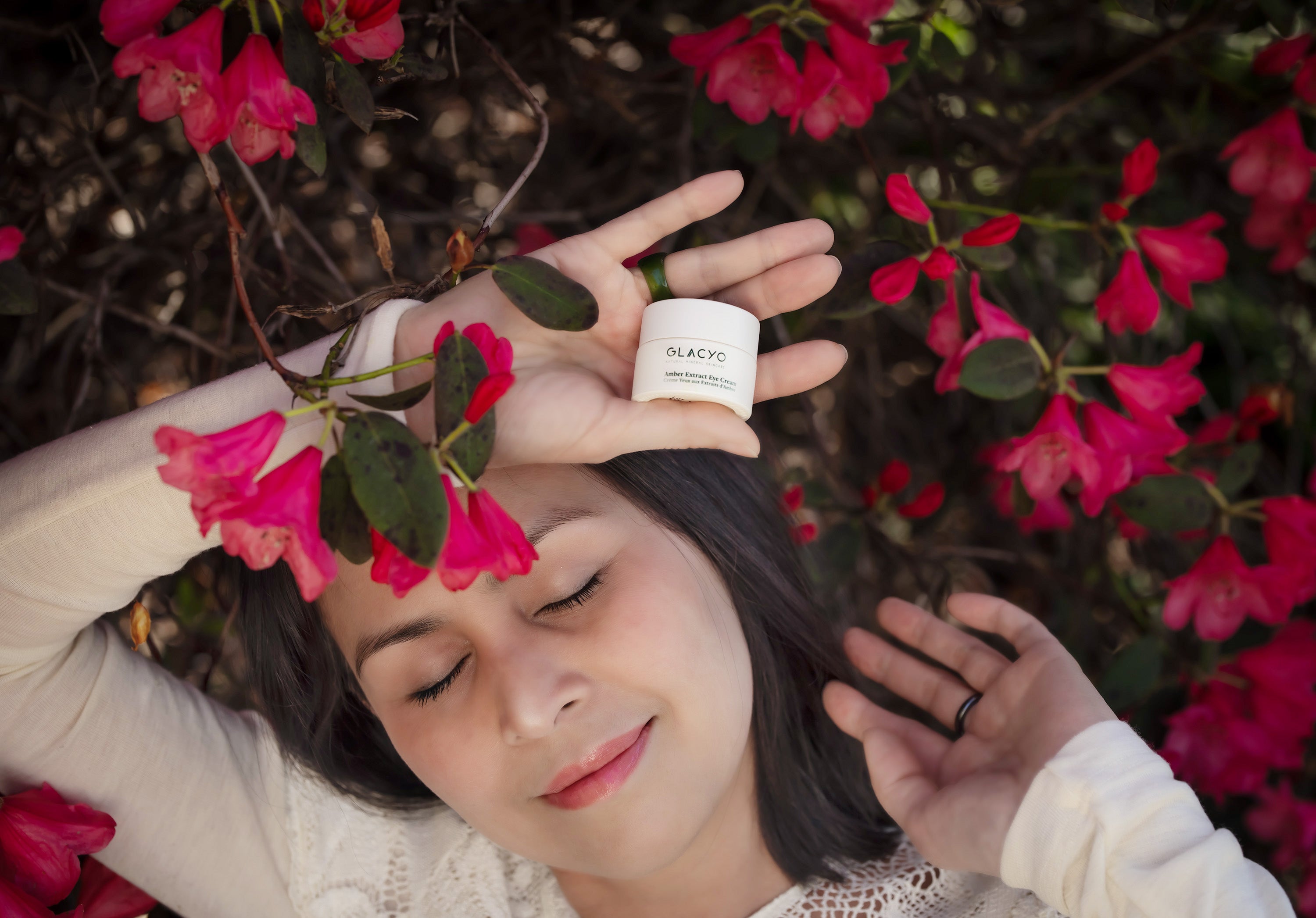 Amber Extract Eye Cream by GLACYO Natural Mineral Skincare